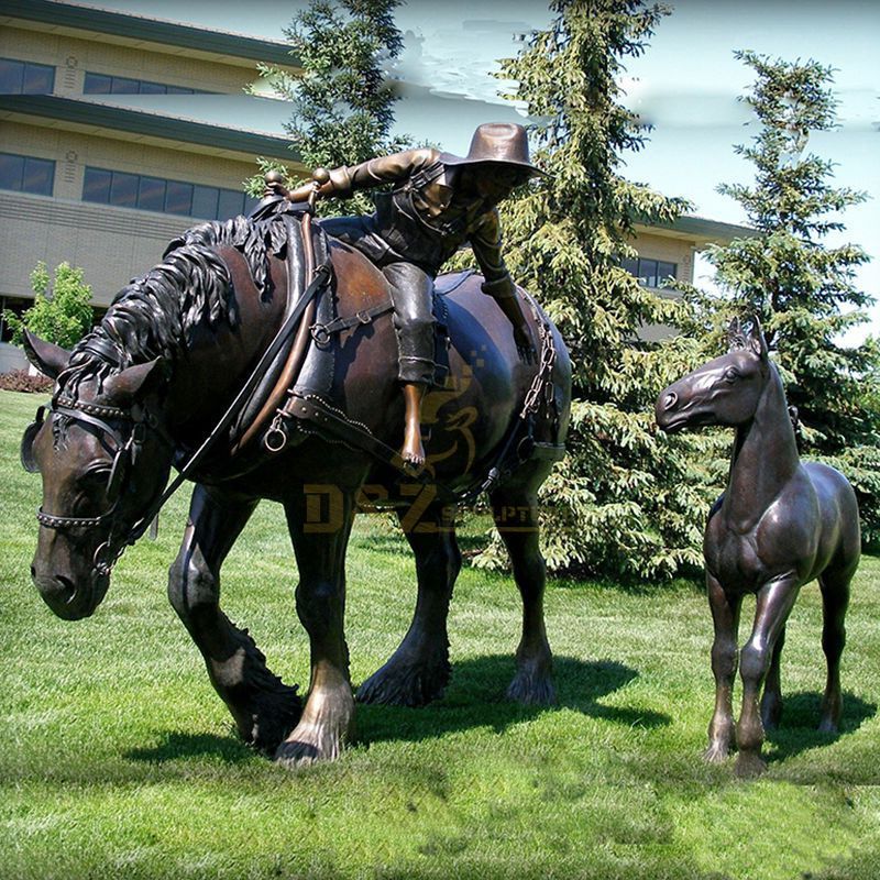 Large statue high quality outdoor modern horse sculptures