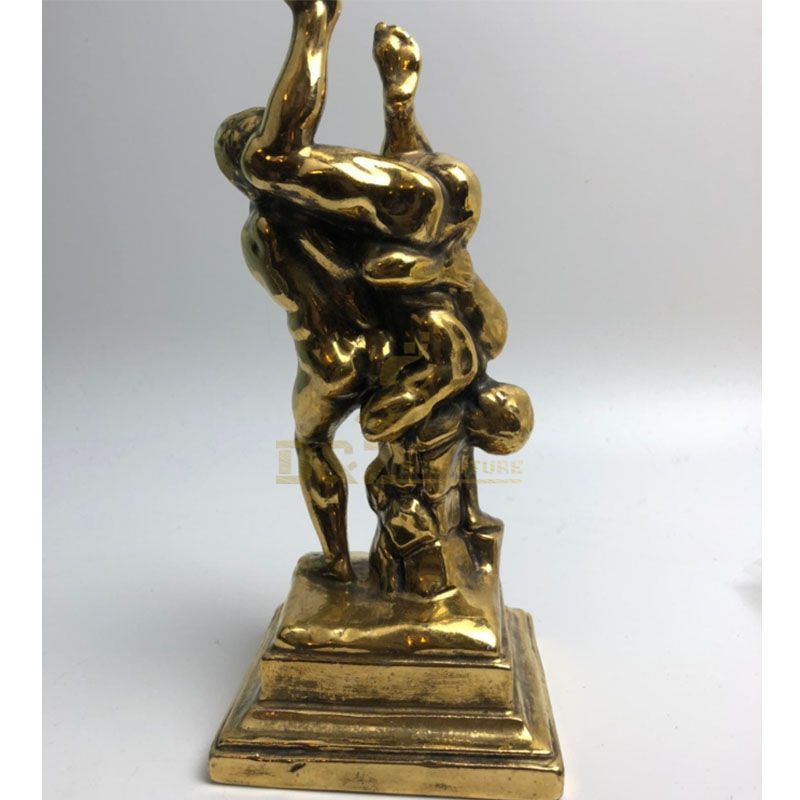 Brass hercules and diomedes statue for sale