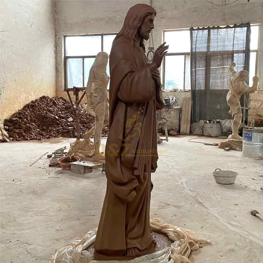 Life Size Bronze Jesus Blessing Statue Christ Blessing Statue for Sale ...