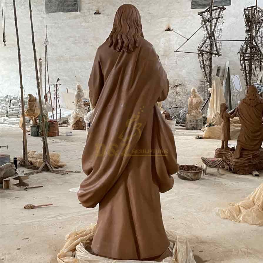 Life Size Bronze Jesus Blessing Statue Christ Blessing Statue for Sale ...